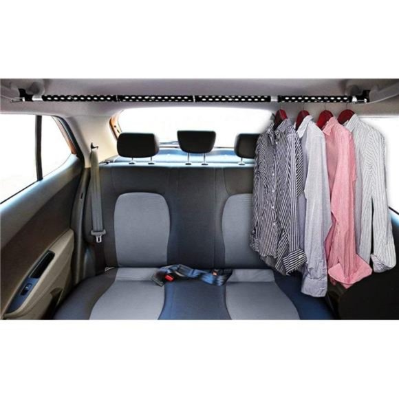 Storage & Organization | Rubber Car Clothes Hanger Bar Expandable Heavy ...
